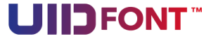 UID FONT (ยูไอดี ฟอนต์) จำหน่ายฟอนต์ ออกแบบ และ จัดทำฟอนต์สำเร็จรูป